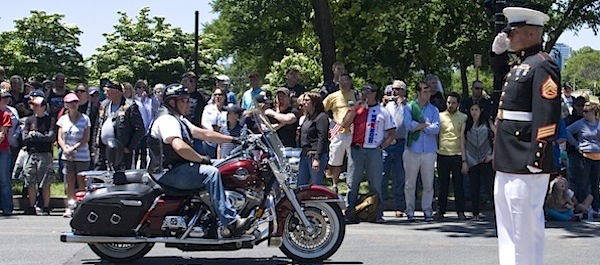 Interview: Staff Sgt. Tim Chambers / The Saluting Marine